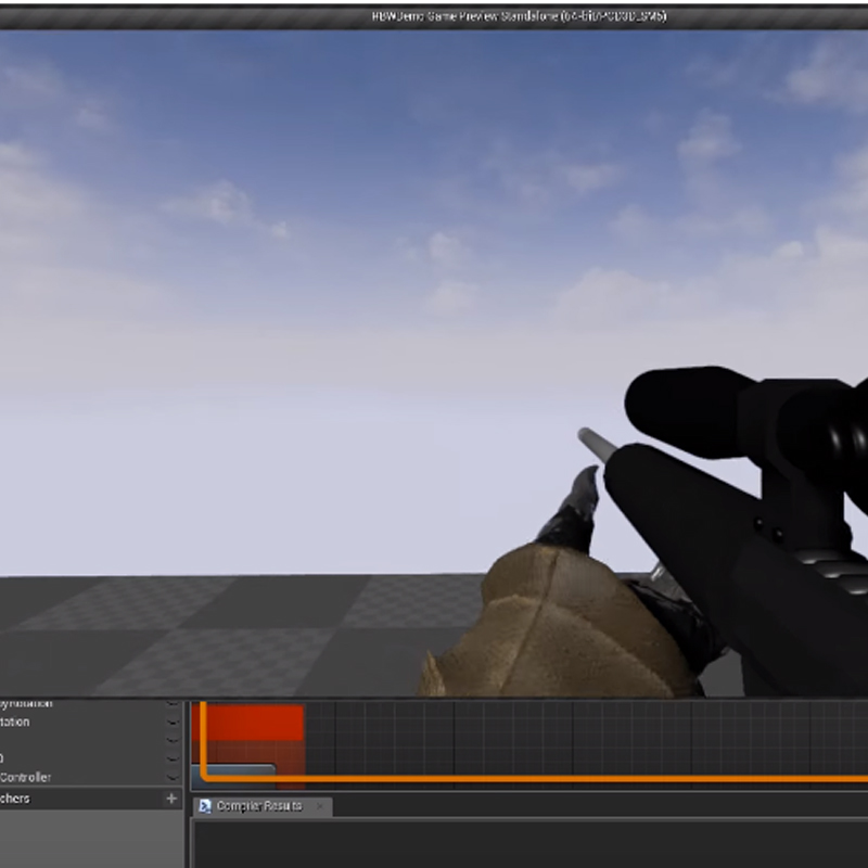 Realistic Blueprint Weapons UE4蓝图资源美术资源免费下载 - 90CG-新一素材